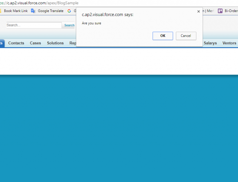 How To Create Custom Button With Popup Message Using Javascript In